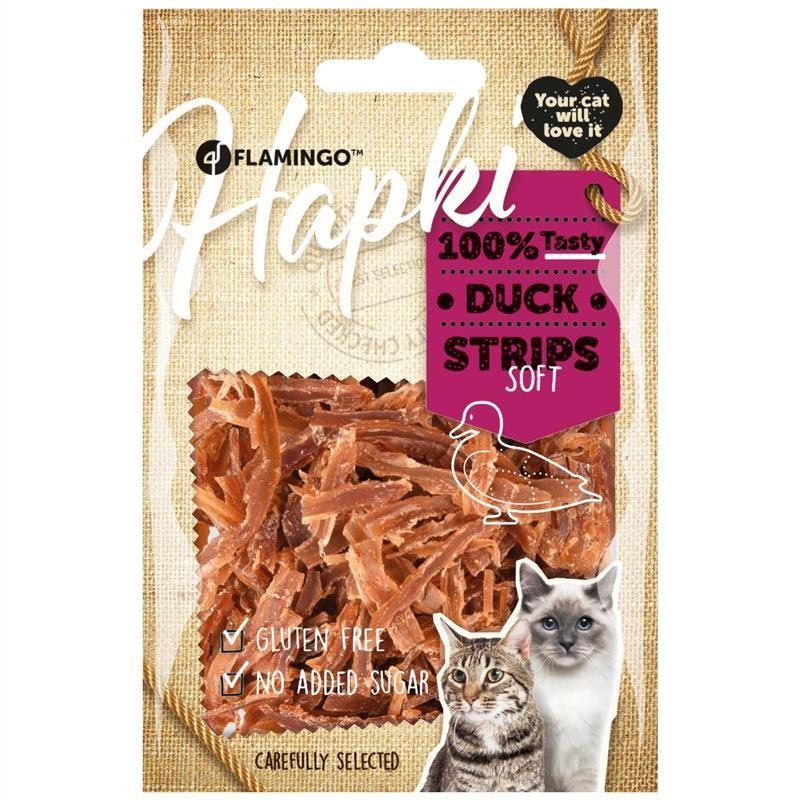 FLAMINGO HAPKI STRIPS ÖRDEK ETLİ KEDİ ÖDÜLÜ 50 GR 5400585147186 ...